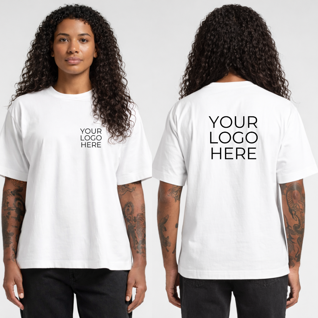 BOX TEE (unisex) – The Vinyl & Thread Bar